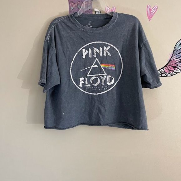 Pink Floyd | Tops | Womens Pink Floyd Crop Top | Poshmark
